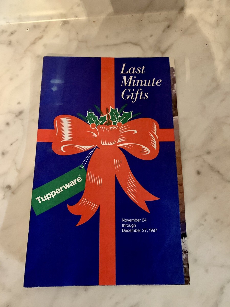 Tupperware Holiday Catalog