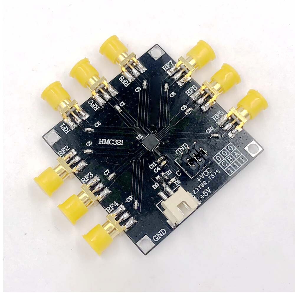 1 Open 8 RF Switch 8GHz Frequency 5V Power Supply For HMC321 RF Switch ...