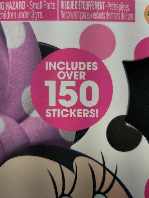 Disney Junior Minnie Sticker Collection 4 Sheet Sticker Book for sale ...