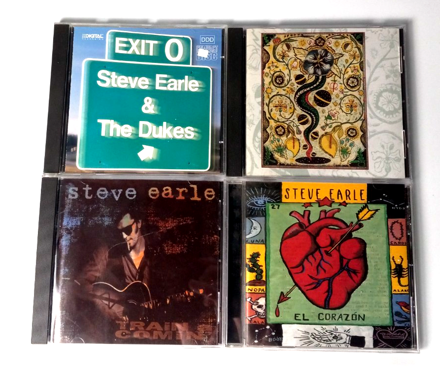 Steve Earle CD Lot/Set I Feel/Corazon/Exit O/Train New/Other | eBay