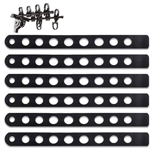 6 Pieces Bike Rack Rubber Strap Bike Rack Replacement Strap Cycling ...