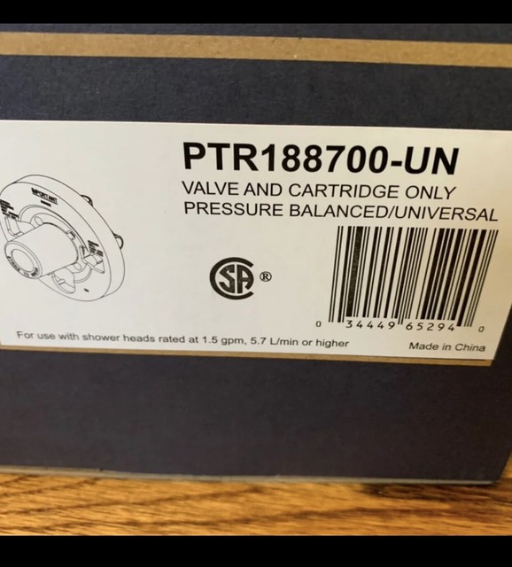 Peerless Ptr188700-un Classic Pressure Balance Valve Body for sale ...