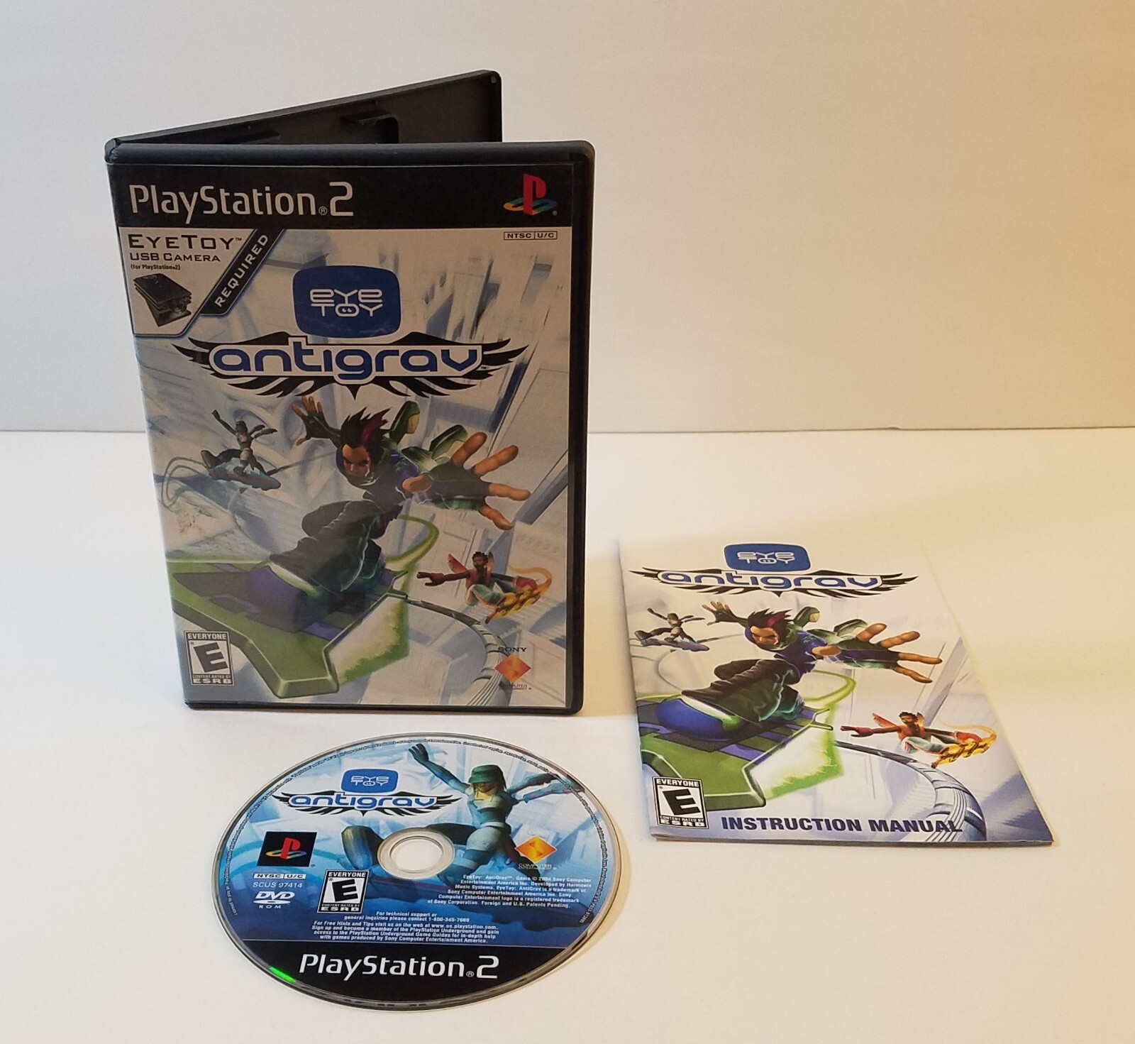 EyeToy: AntiGrav (Sony PlayStation 2, 2004) PS2 Complete CiB In Case ...