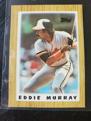 1987 Topps Mini Leaders #39 Eddie Murray Baltimore Orioles HOF | eBay