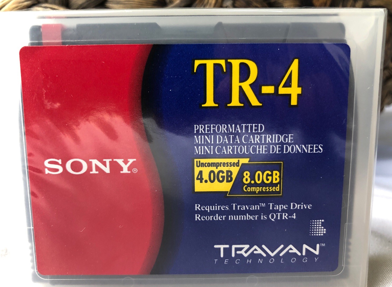 Sony Travan 8GB TR-4 Tape Cartridge Sony Factory Sealed New | eBay