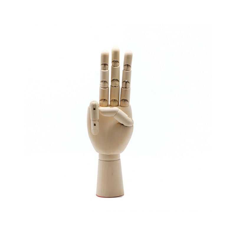 Right Hand Model Sketching Drawing Jointed Movable Fingers Mannequin | eBay