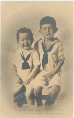 LANDERS Jack Clements 1917 Bernard Welch 1920 photo KS City MO DAVIS ...