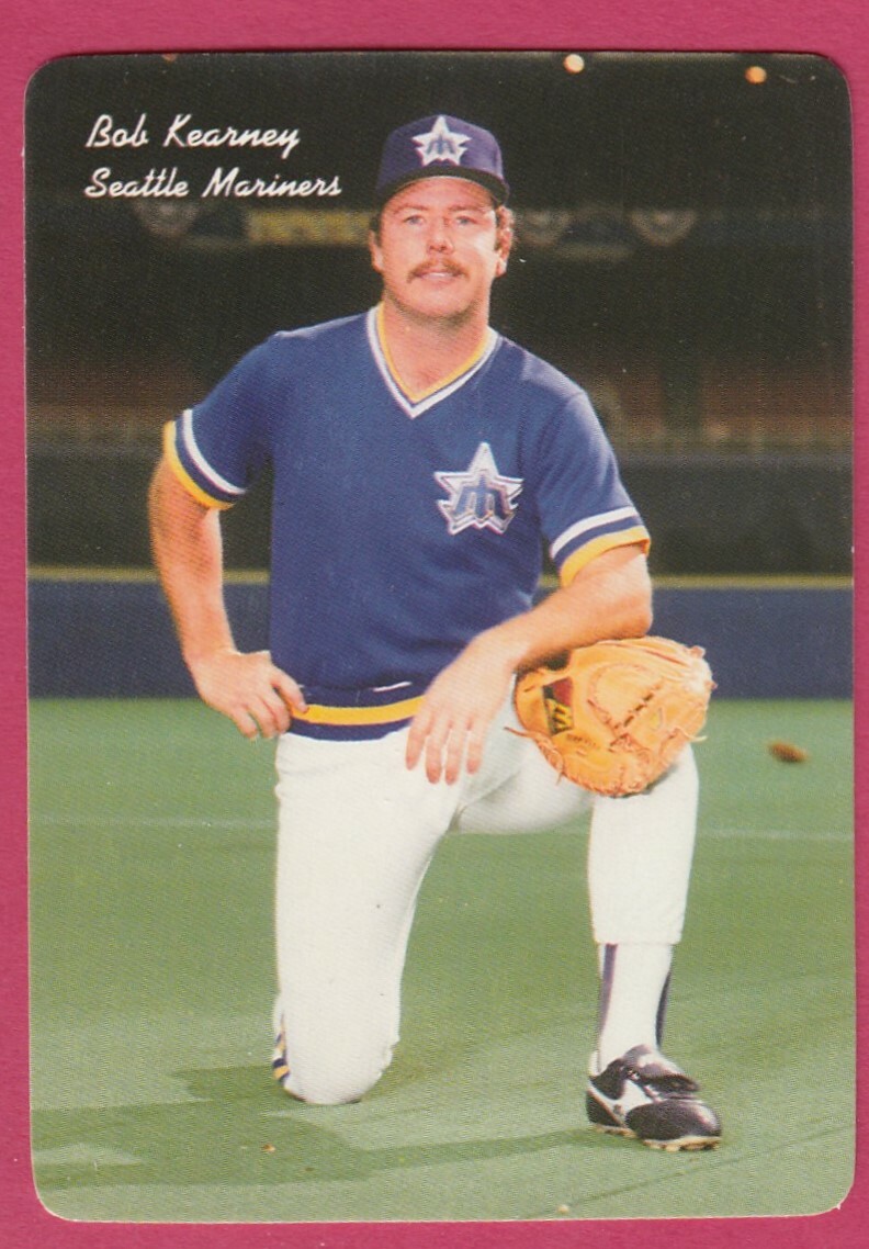 1986 Mothers Cookies # 23 Bob Kearney-- Seattle Mariners | eBay