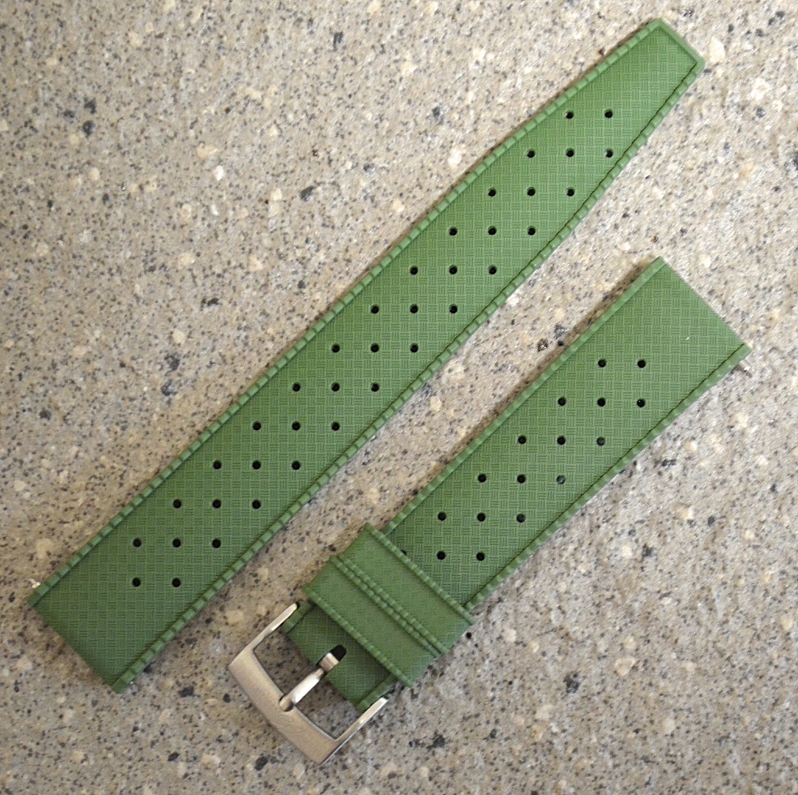FKM Rubber 2nd Gen Tropical Watch Band Strap Quick Release Spring 22mm ...