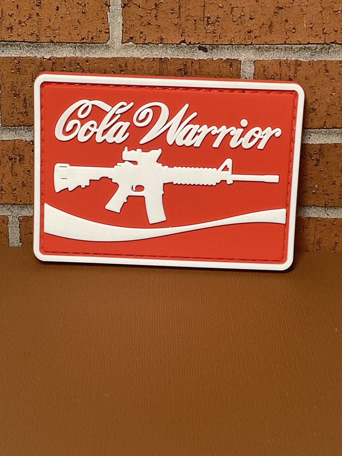 Cola Warrior PVC Patch - Tactical Morale Gun Patch - AR15 Assault Rifle ...
