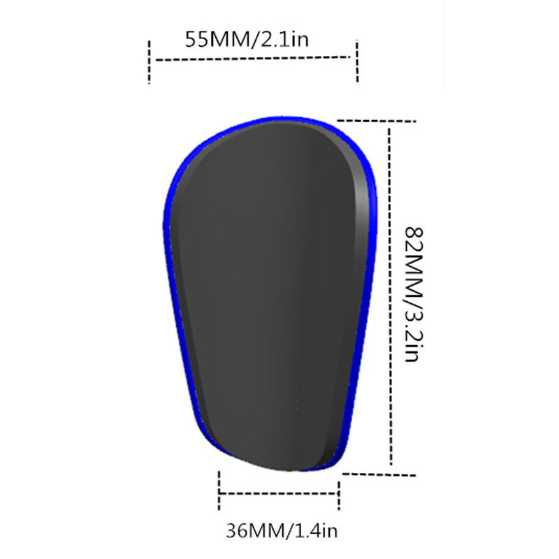 2pcs Mini Shin Guards Small Protection Pads Tiny Shin Pads for Soccer ...