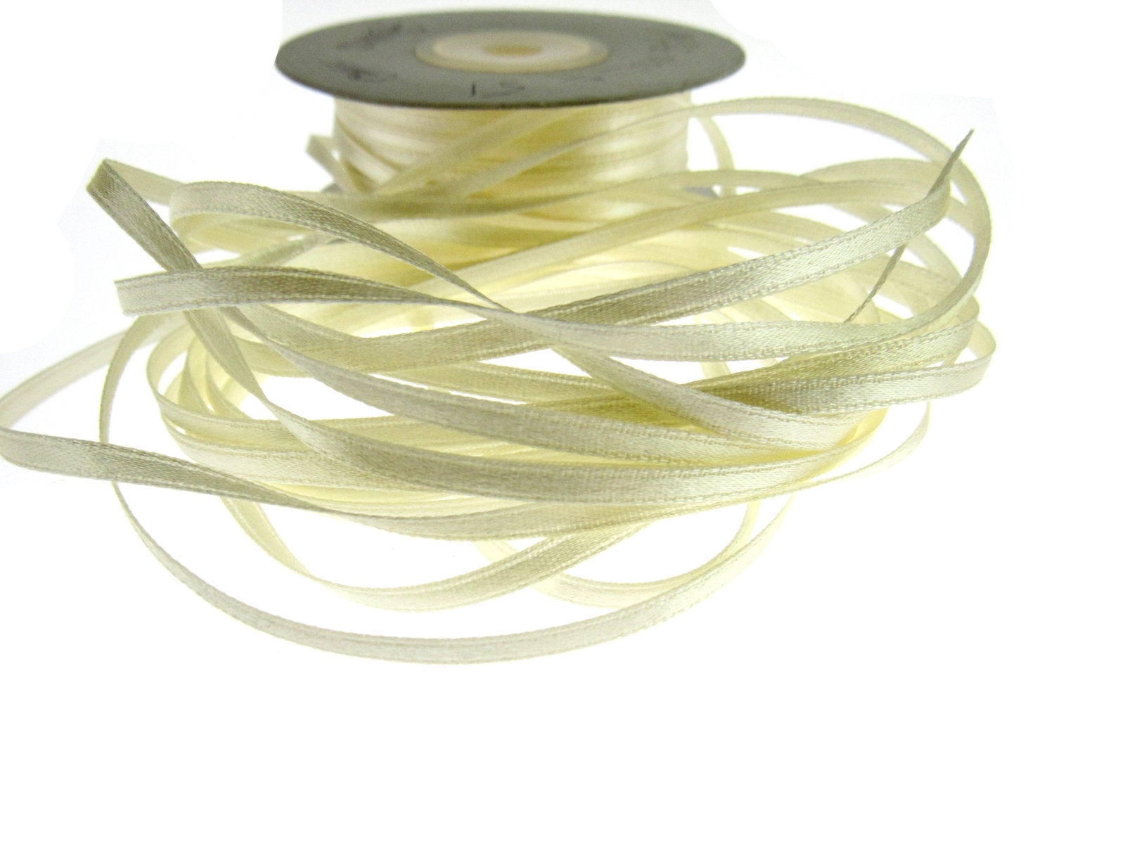 Thin Satin Ribbon - 10 Meter Lengths - Big Colour Range -3mm Double ...