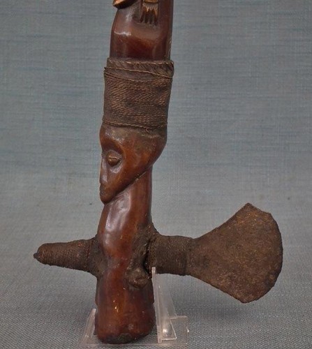 Antique African Shaman Axe Hatchet Erect Phallus Congo Lega Tribe or ...