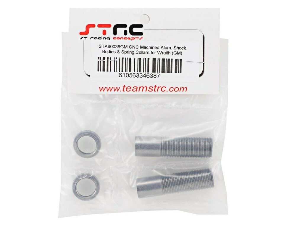 ST Racing Concepts Shock Body & Spring Collar Set Axial Wraith & Exo ...