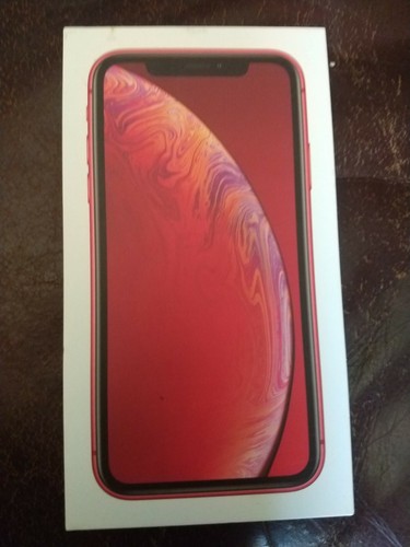 Apple iPhone XR Product Red 64GB EMPTY BOX ONLY With Inserts Stickers ...