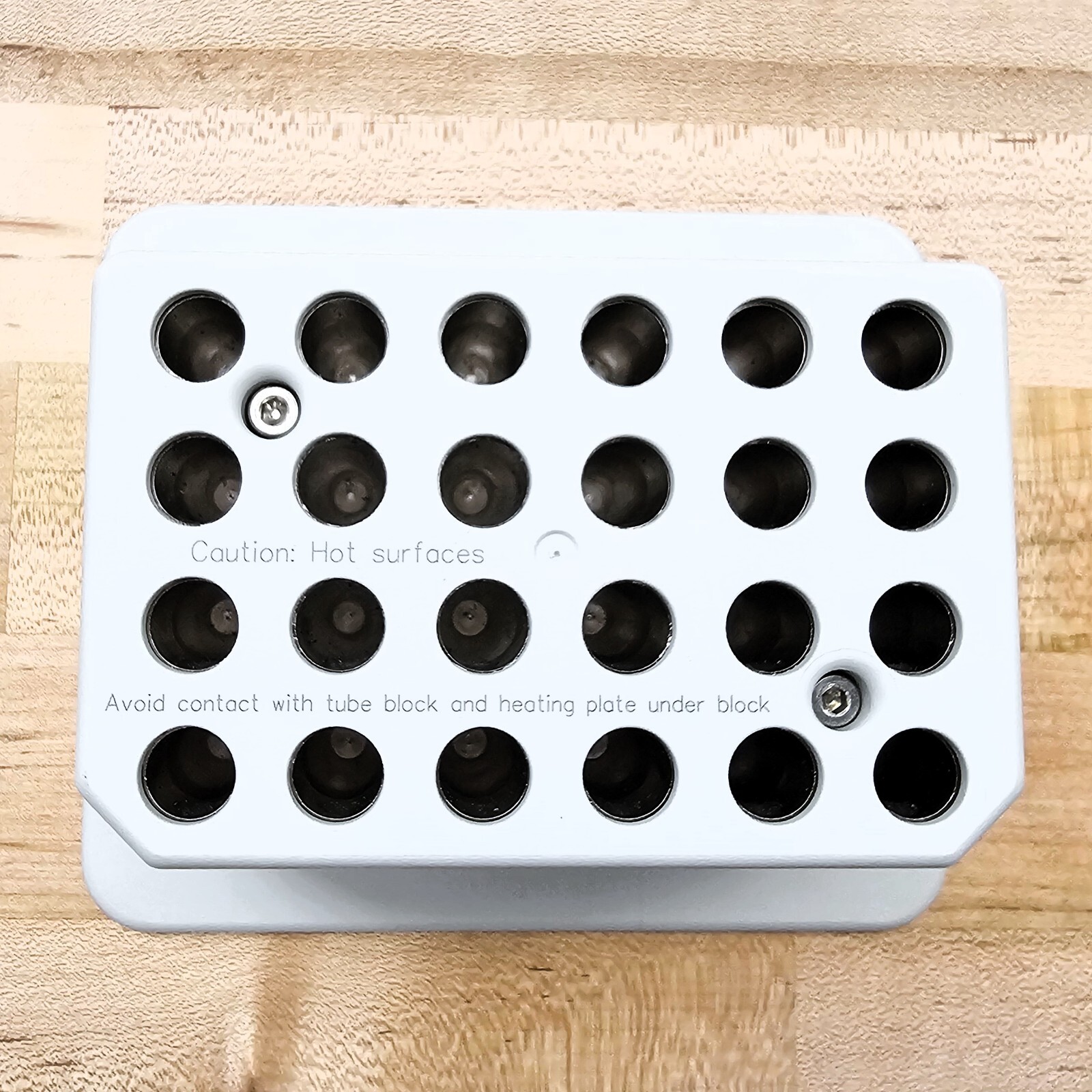 Eppendorf Thermomixer 1.5 mL Tubes Thermoblock Block w/ 24x 1.5mL w ...