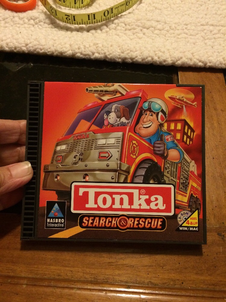 Tonka Search And Rescue CD-ROM for PC, Great Condition, Released in ...