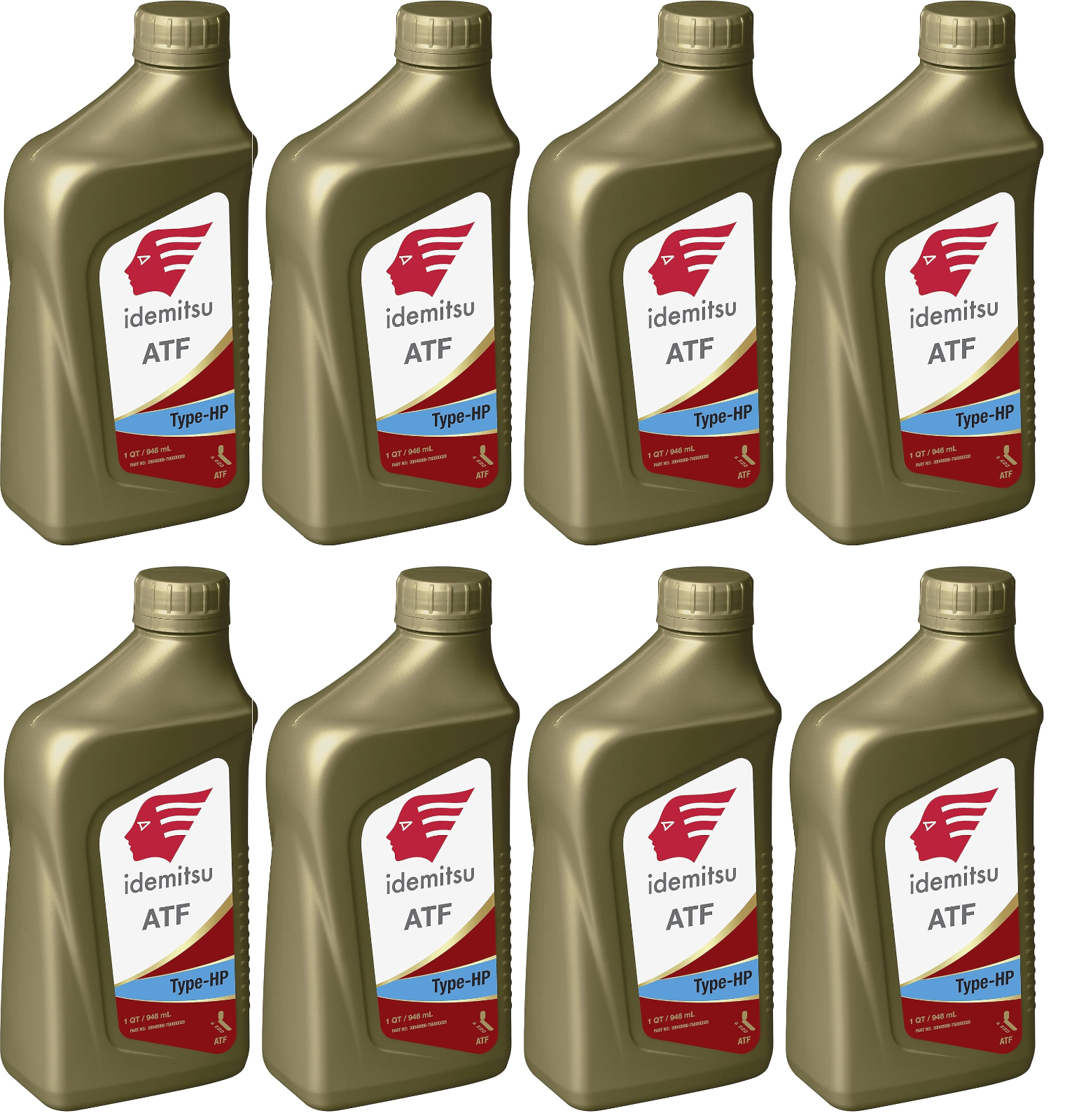 For Set of 8 Quart Container HP Type Automatic Transmission Fluid for ...