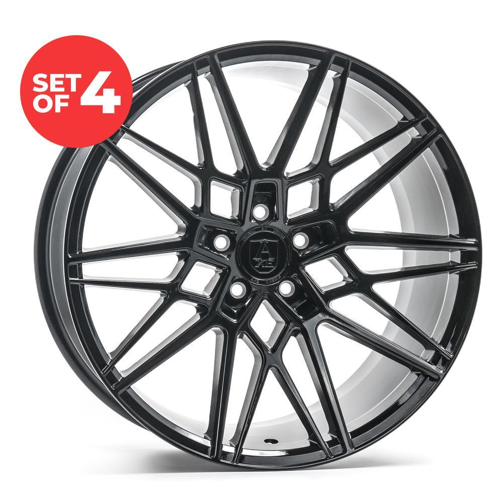 (Set of 4) Axe CF1 Wheels 20x9 5x130 +38 mm Black Rims 20'' Inch | eBay