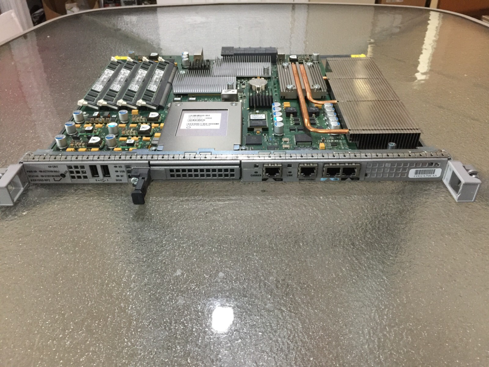 CISCO ASR1000-RP2 Route Processor ASR1000 RP2 Router 80GB HDD ASR1004 ...
