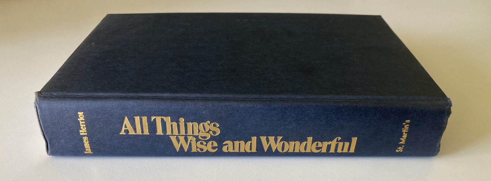 All Things Wise and Wonderful by James Herriot HC DJ 1st 1977 VERY GOOD ...