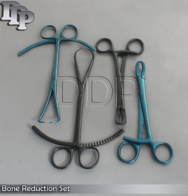 SET OF 4 PCS BONE REDUCTION FORCEPS SET ORTHOPEDIC INSTRUMENTS | eBay