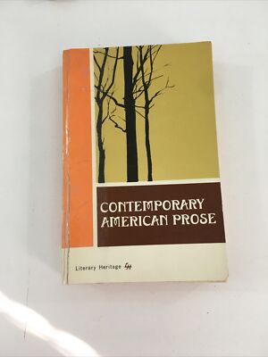 Contemporary American Prose - Clarence W. Wachner (Paperback, 1963) | eBay