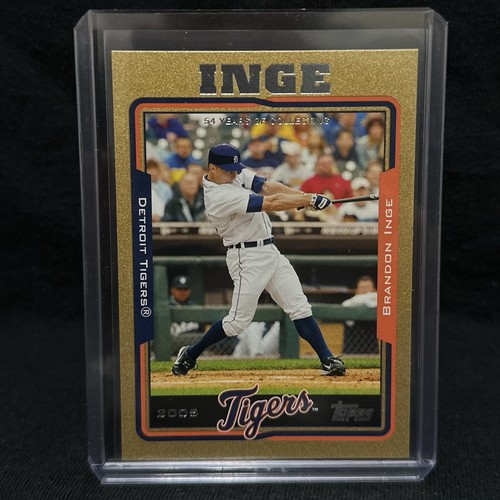 2005 Topps Baseball - Brandon Inge - Gold /2005 | eBay