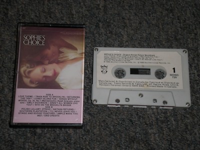 Marvin Hamisch~Sophie's Choice~Original Soundtrack~Cassette Tape~FAST ...