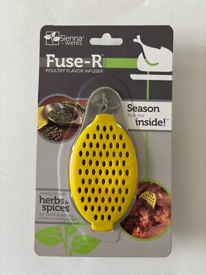 Sienna Werks Fuse-R, Poultry Infuser, Flavor with Season Herbs and ...