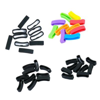 10pcs Silicone Fastener For Sunnto Core Watch Strap Security Retainer ...