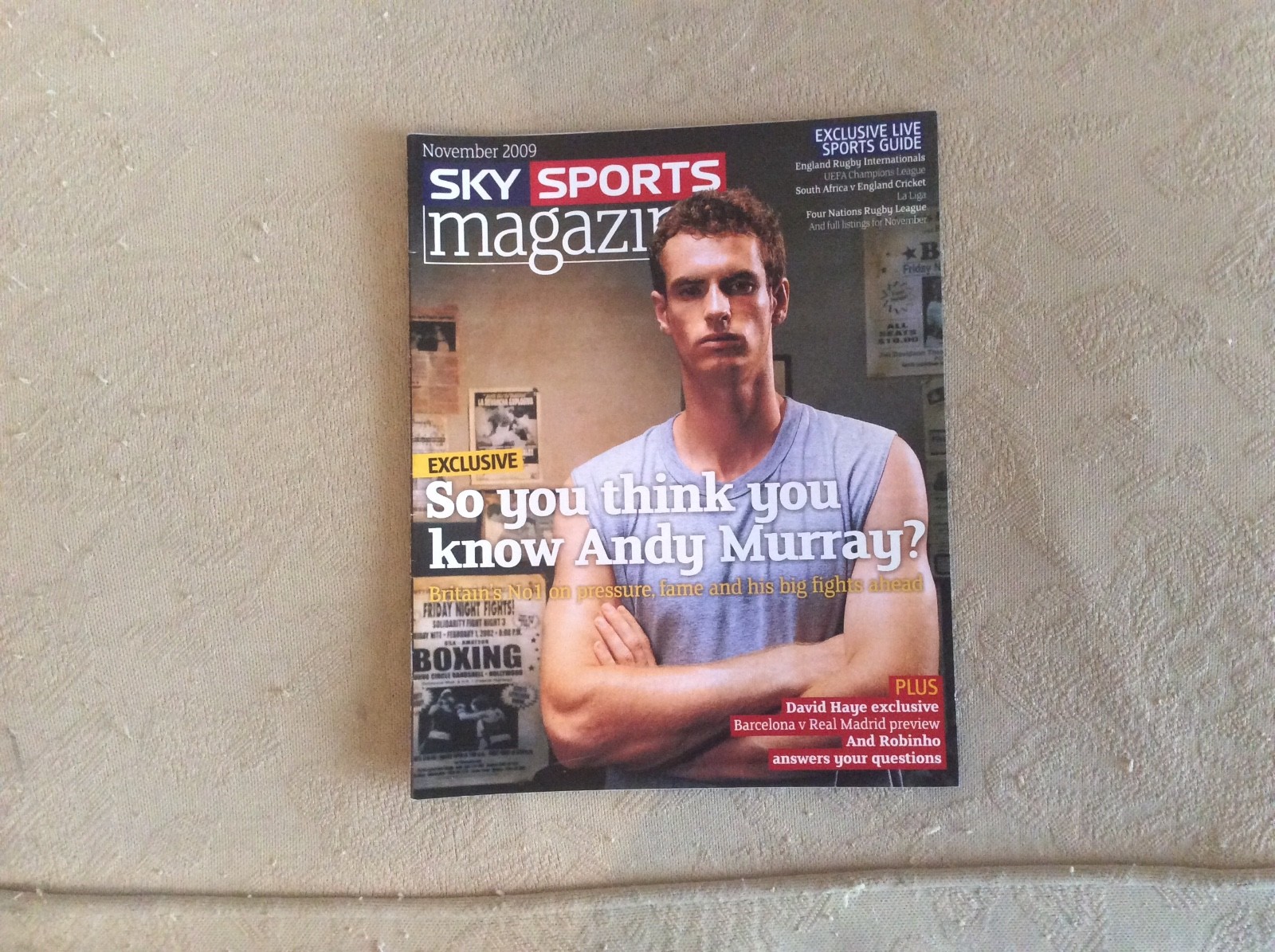 SKY SPORTS MAGAZINE ( NOVEMBER 2009 ) | eBay UK