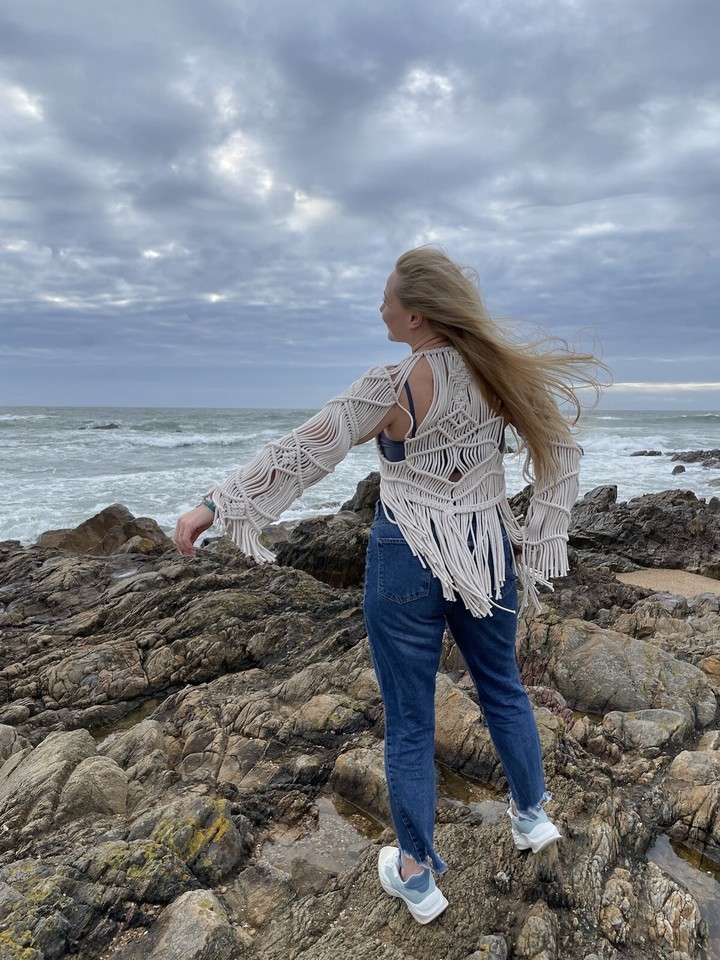 Macrame Jacket. Boho Handmade Jacket | eBay