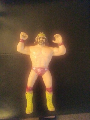 Rare Vintage LJN Macho Man Randy Savage 1986 WWF WWE Titan Sports ...