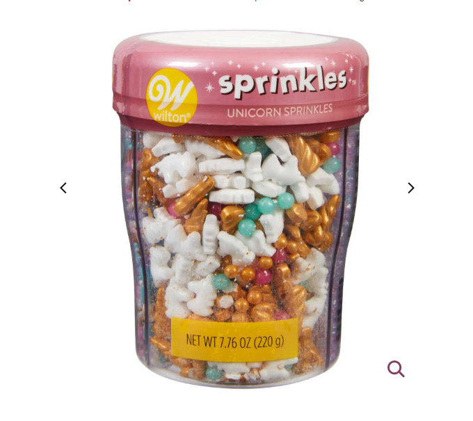 2 pack Wilton Unicorn Sprinkles 3-Cell Dispenser 7.76 Oz | eBay