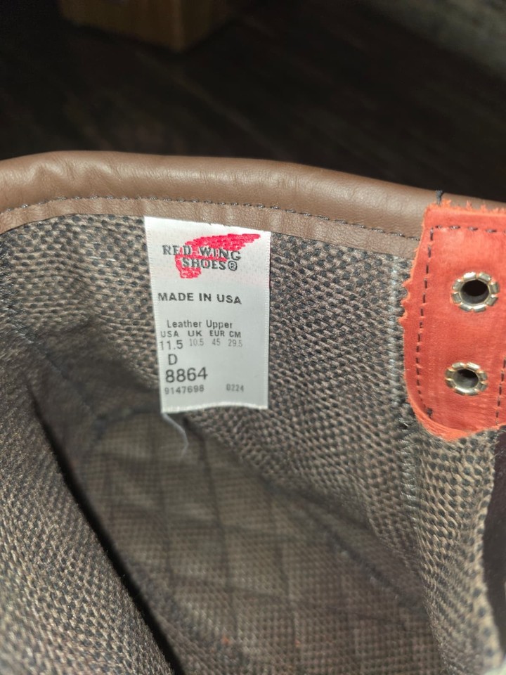 Red Wing 8864 Classic Moc 11.5D Gore-Tex liner | eBay