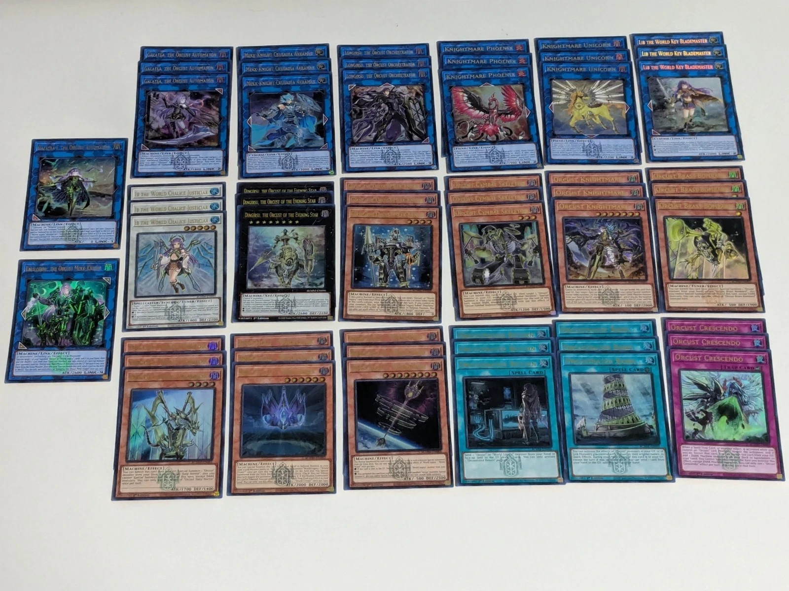 Yugioh! Orcust Deck Core *56* Cards Battles of Legend: Monster Mayhem ...