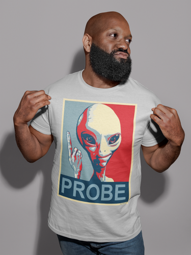 Paul T-Shirt Probe Poster Alien Funny Parody Tee Movie Filme Retro ...
