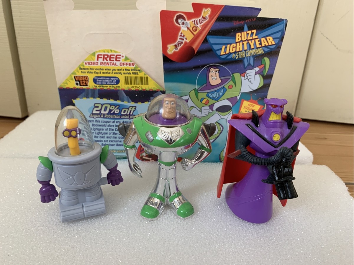 Buzz Lightyear Of Star Command Action Figures