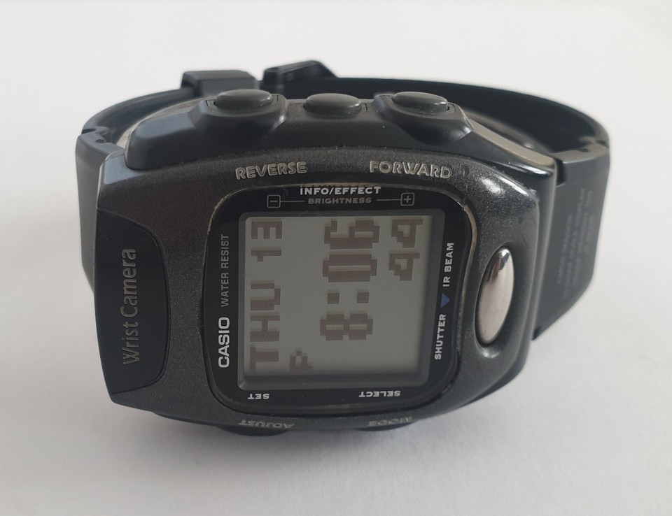 Casio Wrist Camera Watch WQV-2 | eBay