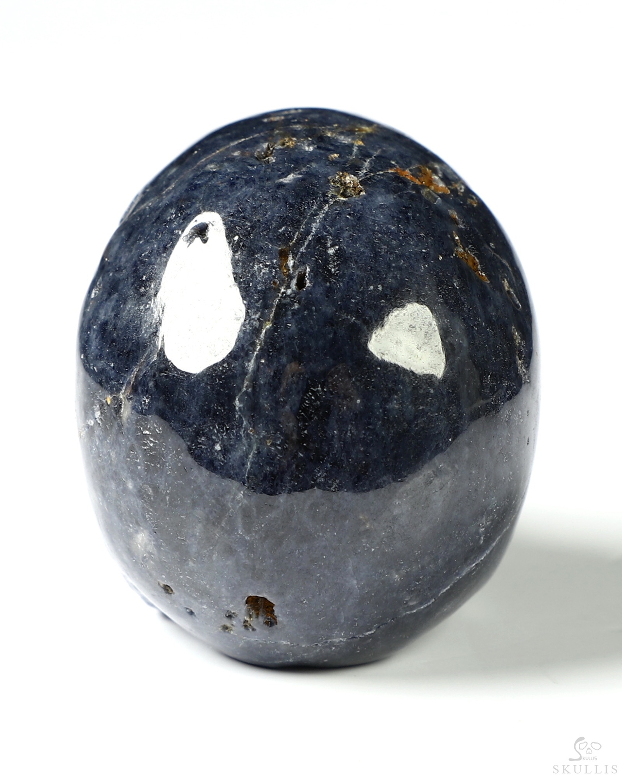 Gemstone 1.8" Sapphire Corundum Hand Carved Crystal Skull, Realistic ...