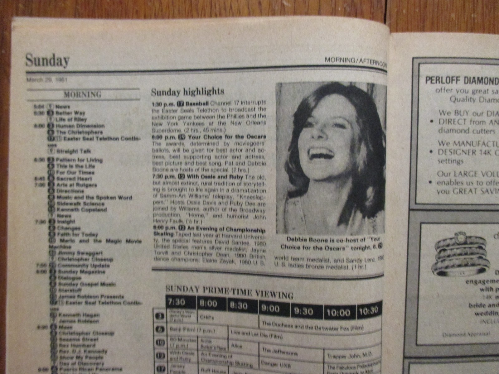 March 29-1981 Philadelphia Inquirer TV Week Mag(MARTY PASETTA/THE ...