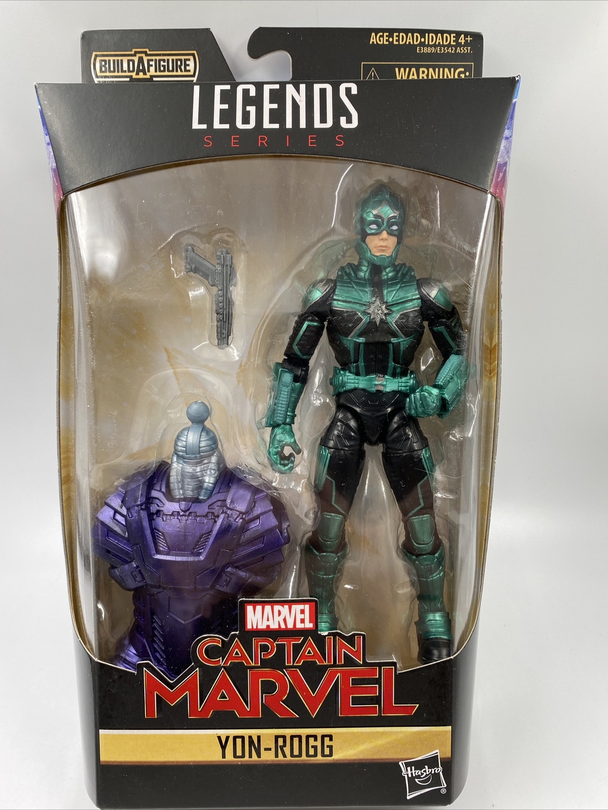Captain Marvel Marvel Legends Yon-Rogg 6" Action Figure Kree Sentry | eBay