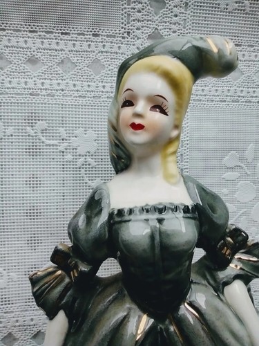 Vintage Samson Import Co Victorian Lady Planter Japan Signed 314 | eBay