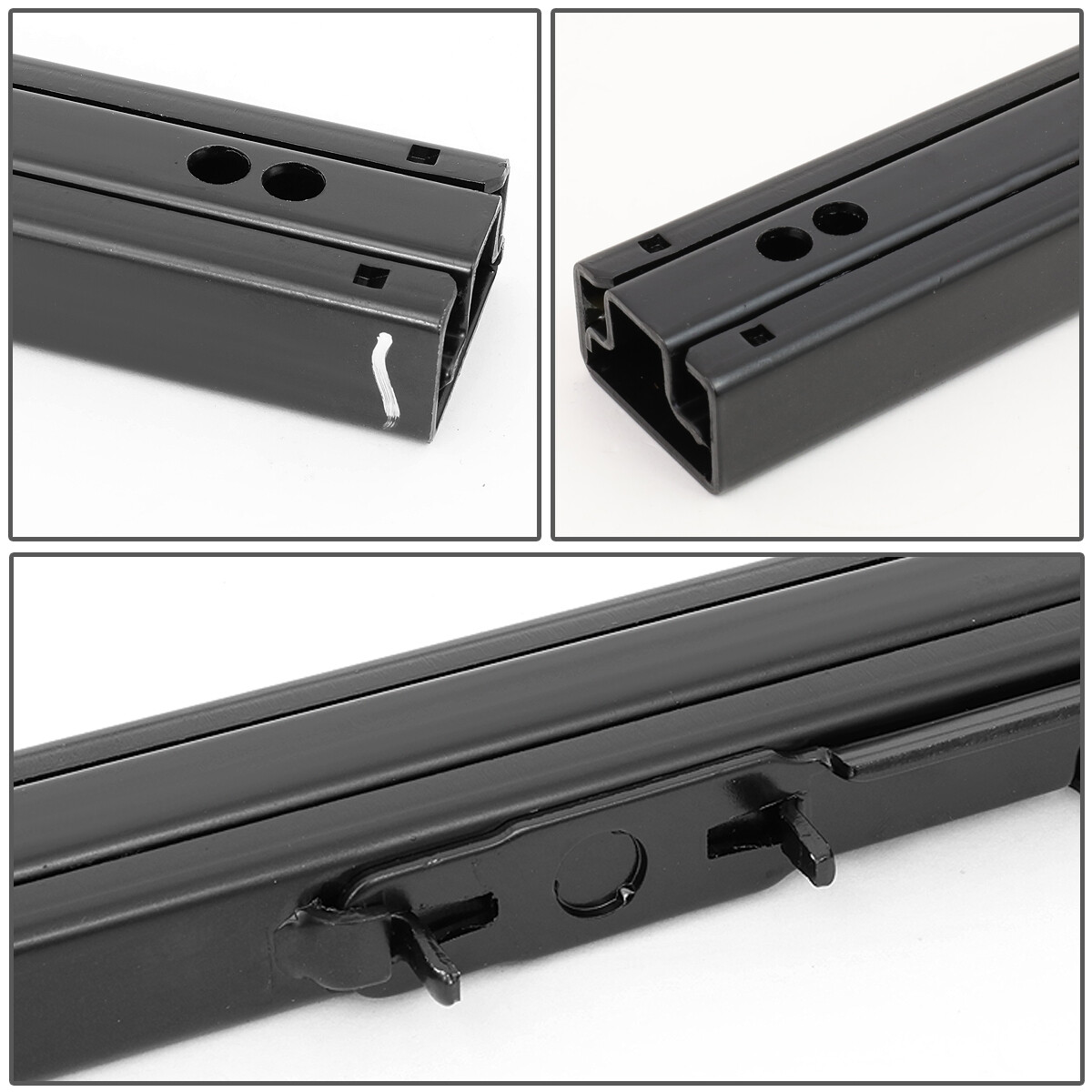 NRG SBR-001 DUAL LOCKING RACING SEAT ADJUSTER SLIDER RAIL TRACK KIT ...
