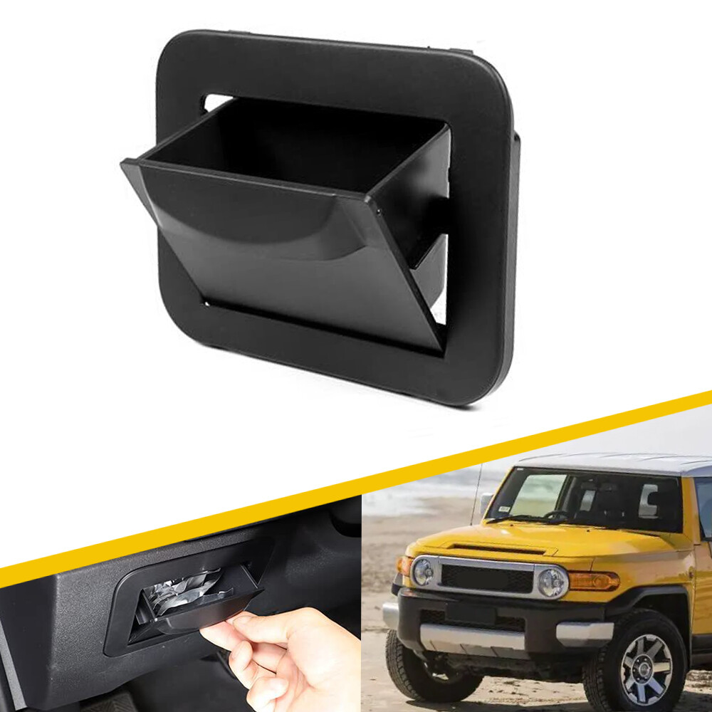Black ABS Car Center Console Fuse Storage Box For 2007-2021 Toyota FJ ...