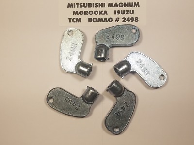(5) Mitsubishi Keys, #2498 Magnum,TCM, Bomag, Morooka, Isuzu, Heavy ...