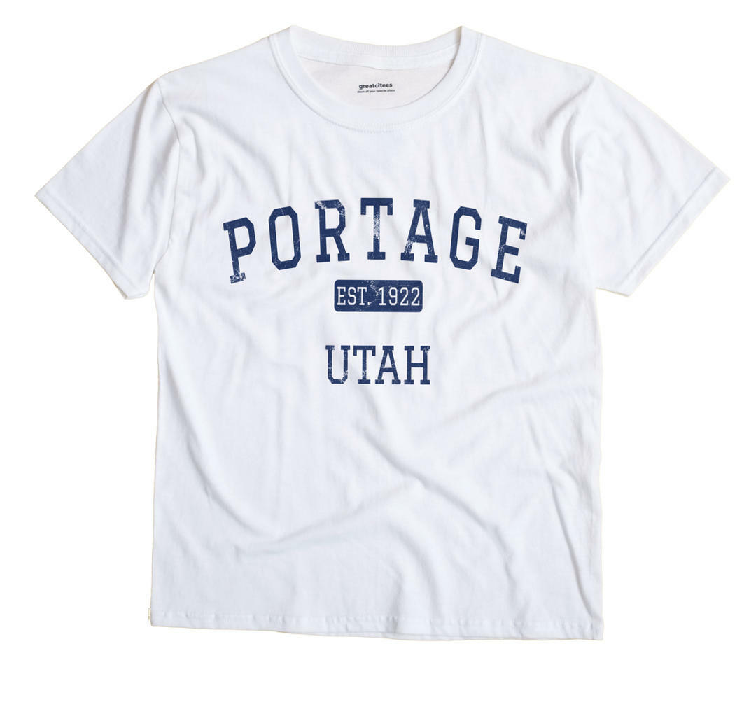 Portage Utah UT T-Shirt EST | eBay