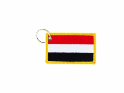Yemen Yemenite Embroidered Keychain Patch Badge Flag | eBay