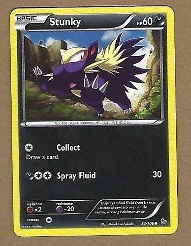 POKEMON STUNKY CARD | eBay